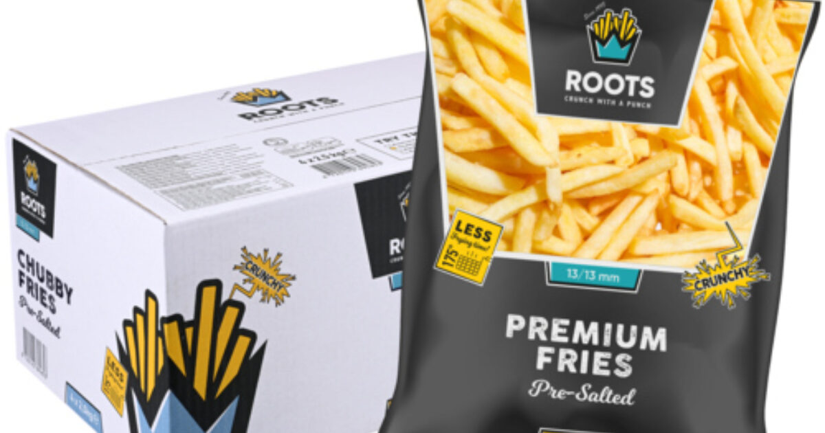 Roots Chubby Fries 13x13mm 2,5kg | Online Supermarkt | Butlon