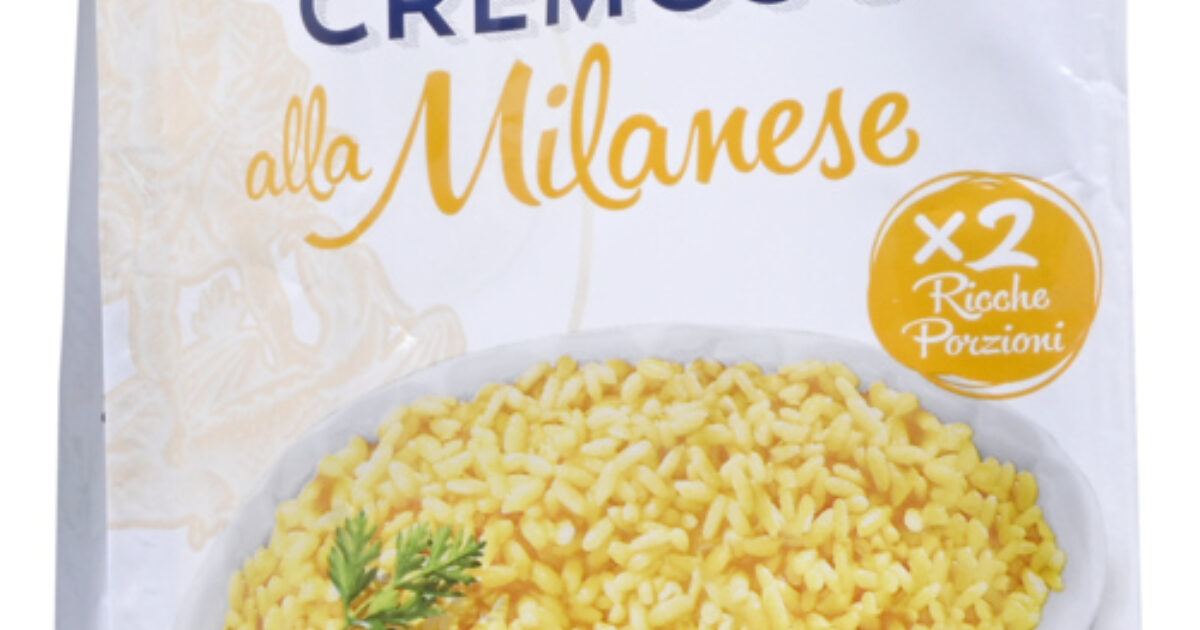 2 pakken Risotti Pronti Allo Zafferrano 210g | Online Supermarkt