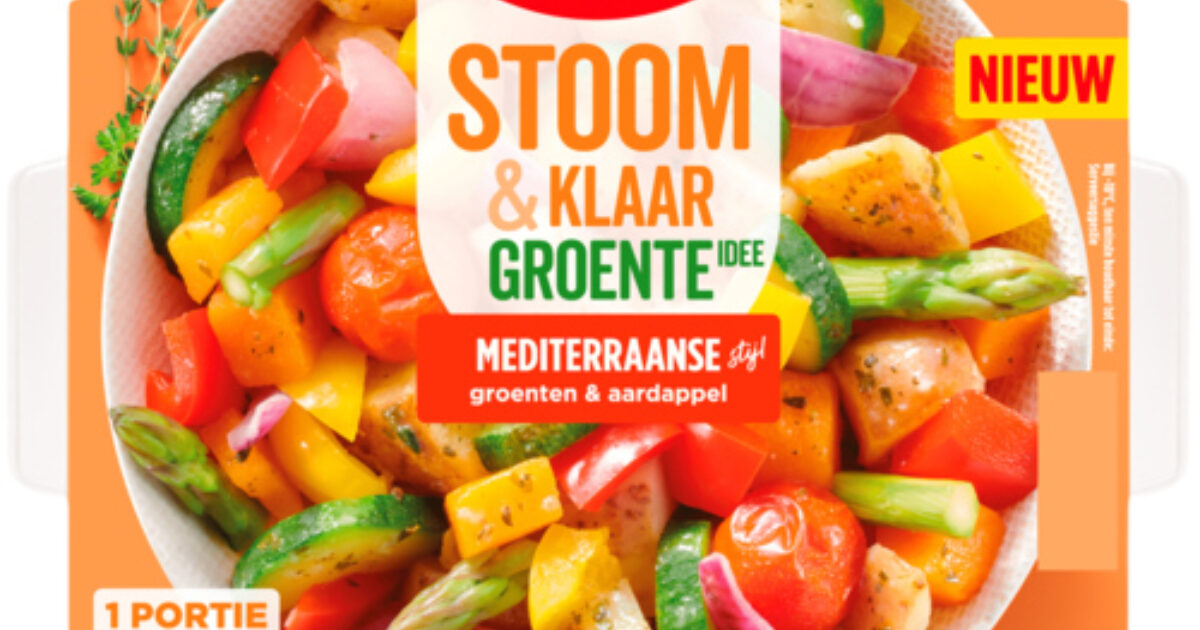 5 pakken Iglo Stoom & Klaar Groente Mediterraans 300g | Online…