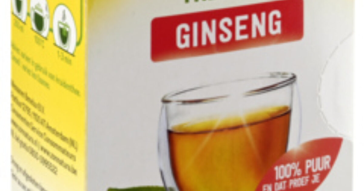 Zonnatura Bio Groene Thee Ginseng 20st | Online Supermarkt | Butlon